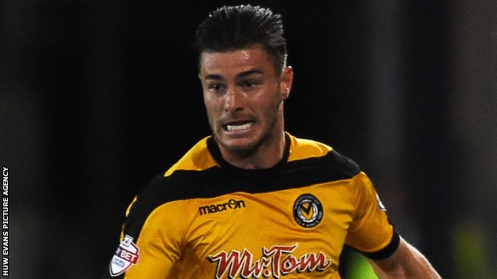 Andrew Hughes: Defender set for Newport County bench duty - BBC Sport