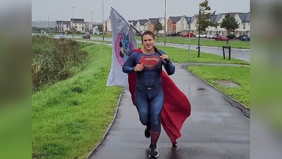 Thomas Young is running 46 half-marathons in memory of his late son ...