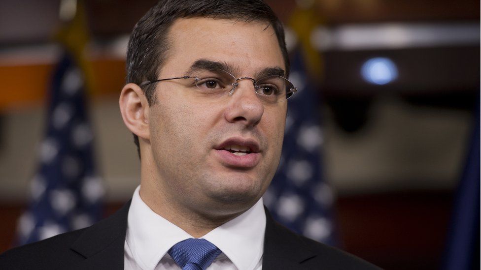 Justin Amash: US congressman quits the Republican Party - BBC News