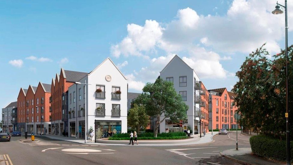 'Urban village' proposal for Newbury submitted - BBC News