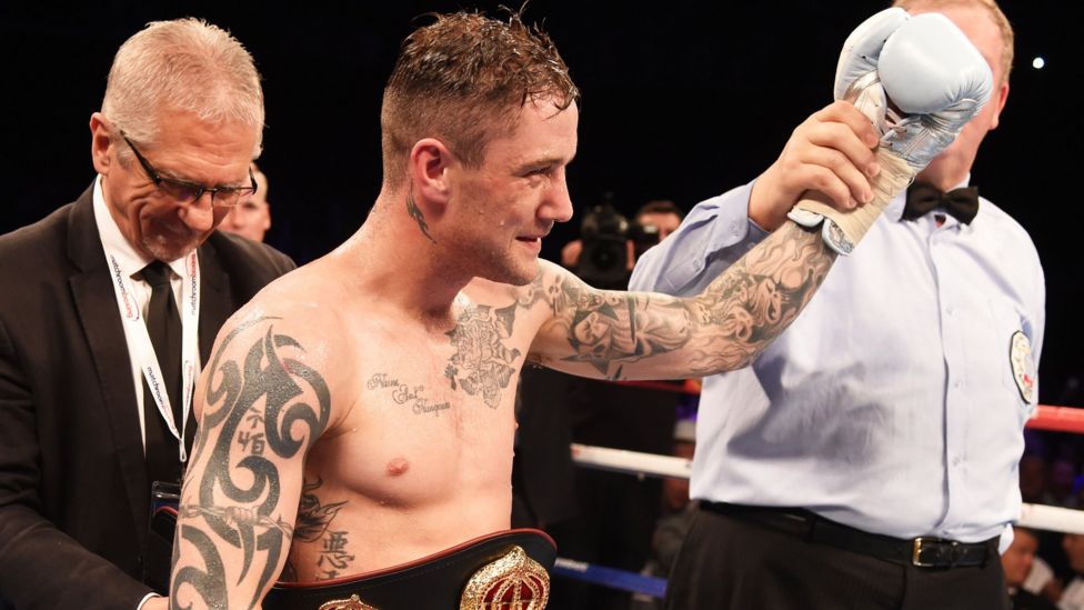 Ricky Burns: Scottish boxer makes history with third world title - BBC ...