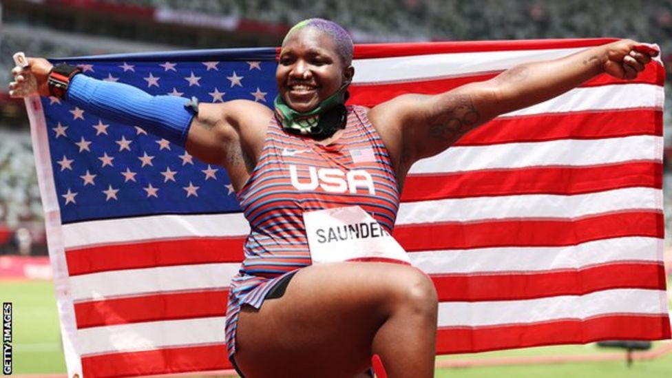 Raven Saunders: Olympic shot putter on the pandemic, mental health, and ...