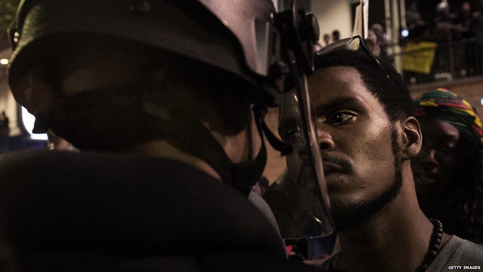 Charlotte protester: 'I've been walking the streets for seven hours but ...