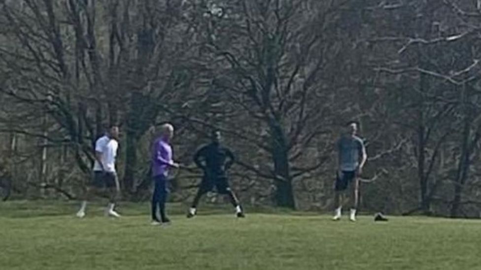 Jose Mourinho: Tottenham boss accepts he broke social-distancing rules ...