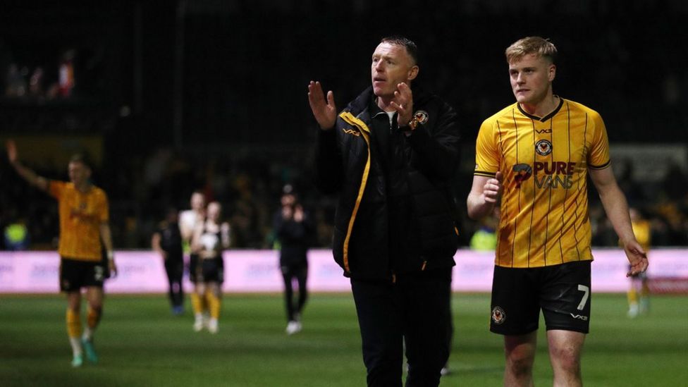 Graham Coughlan: Newport County boss pleased with quiet deadline day ...