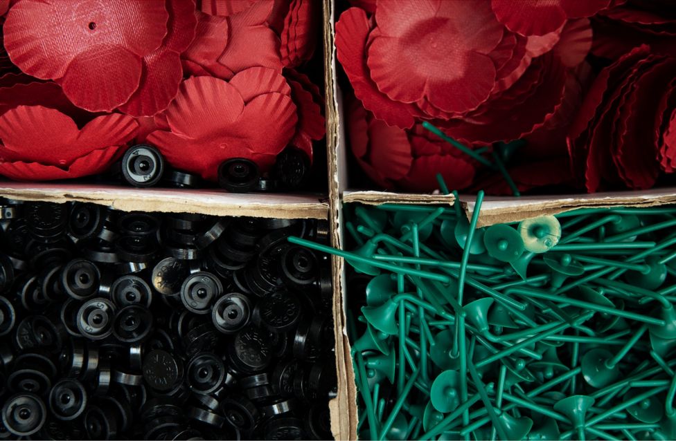 In Pictures: Inside Lady Haig's Poppy Factory - BBC News