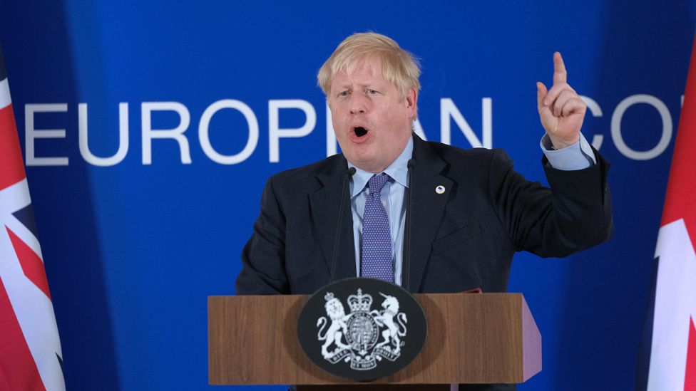 Johnson's race for trade deal strengthens EU hand - BBC News