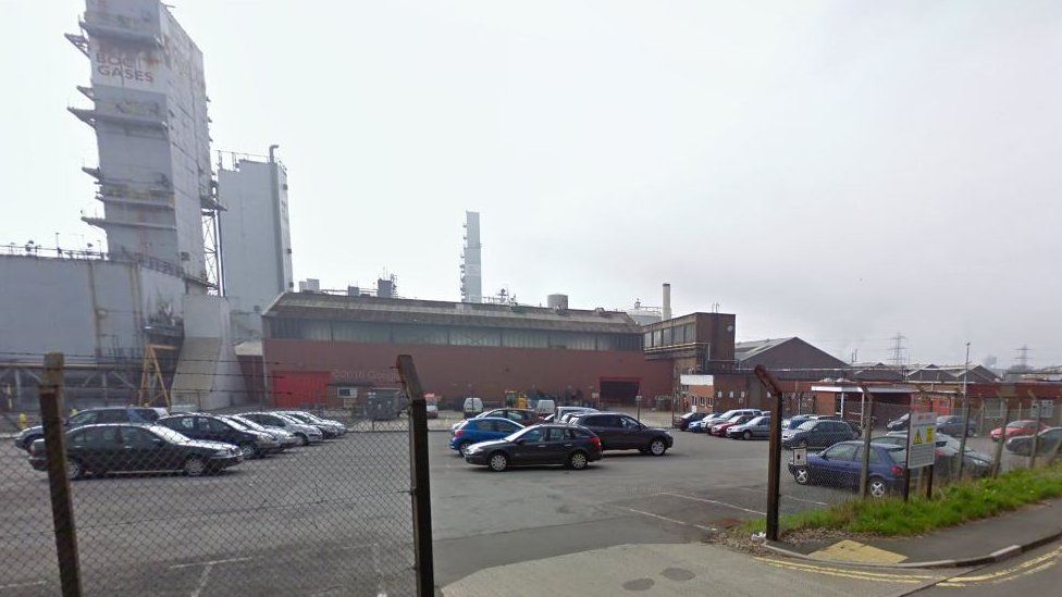 BOC Gas: Emergency crews at reports of Margam explosion - BBC News