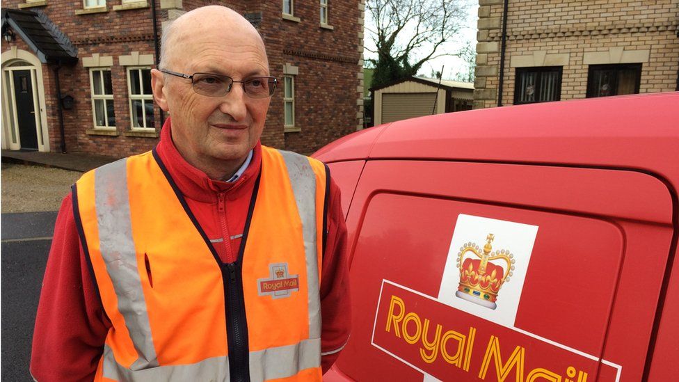 Omagh postmen share 90 years of experience - BBC News