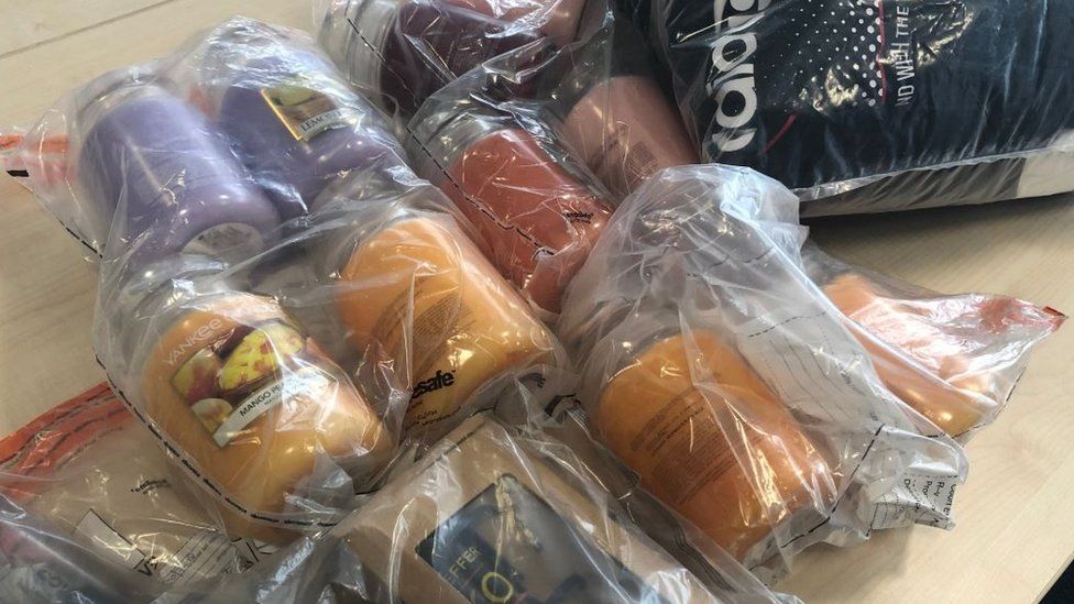 'Aladdin's cave' of suspected stolen goods found in Peterborough - BBC News