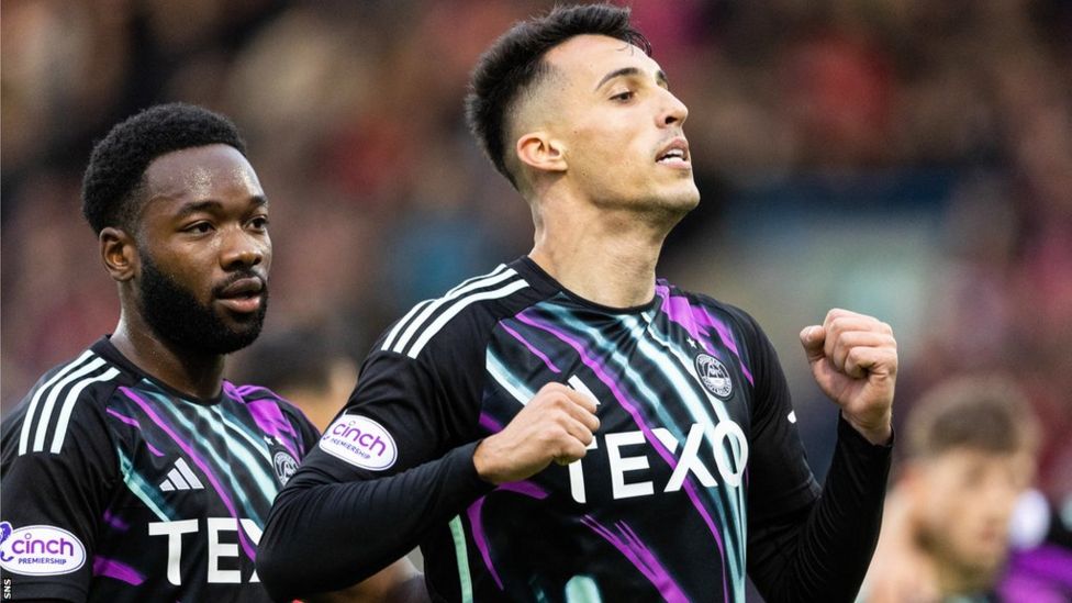 Stirling Albion 1-2 Aberdeen: Dons into League Cup quarter-finals - BBC ...