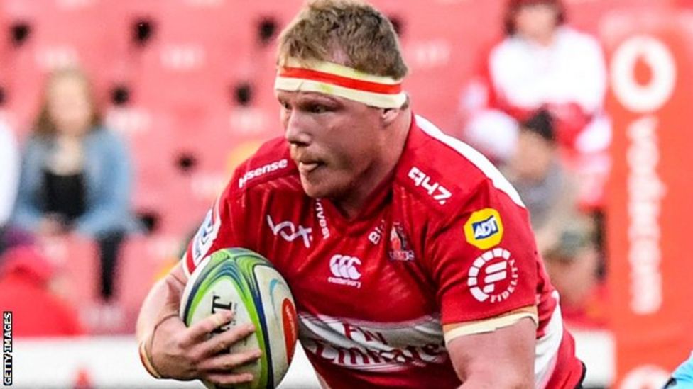 Jacques van Rooyen: Bath sign South African prop from Lions - BBC Sport
