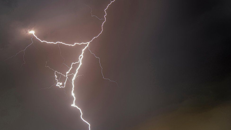 Rare 'lightning rainbows' captured during storms in Hertfordshire and ...