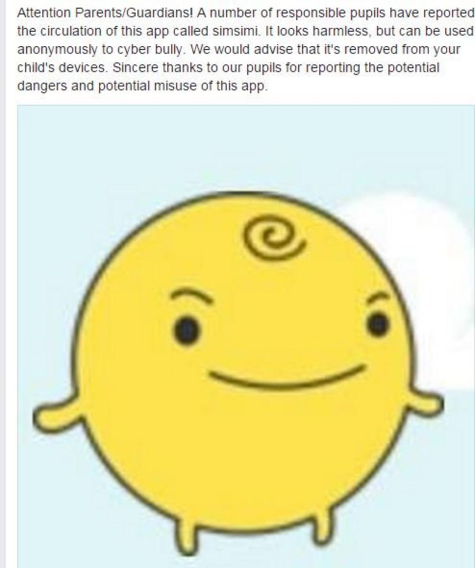 SimSimi: Warning over chat app linked to cyber bullying - BBC News
