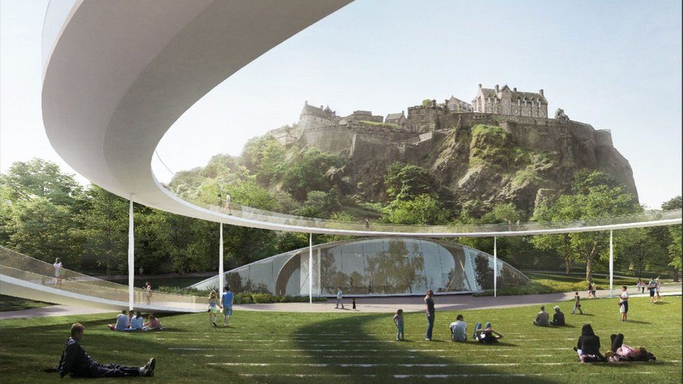 Edinburgh's Ross Bandstand architects shortlisted - BBC News