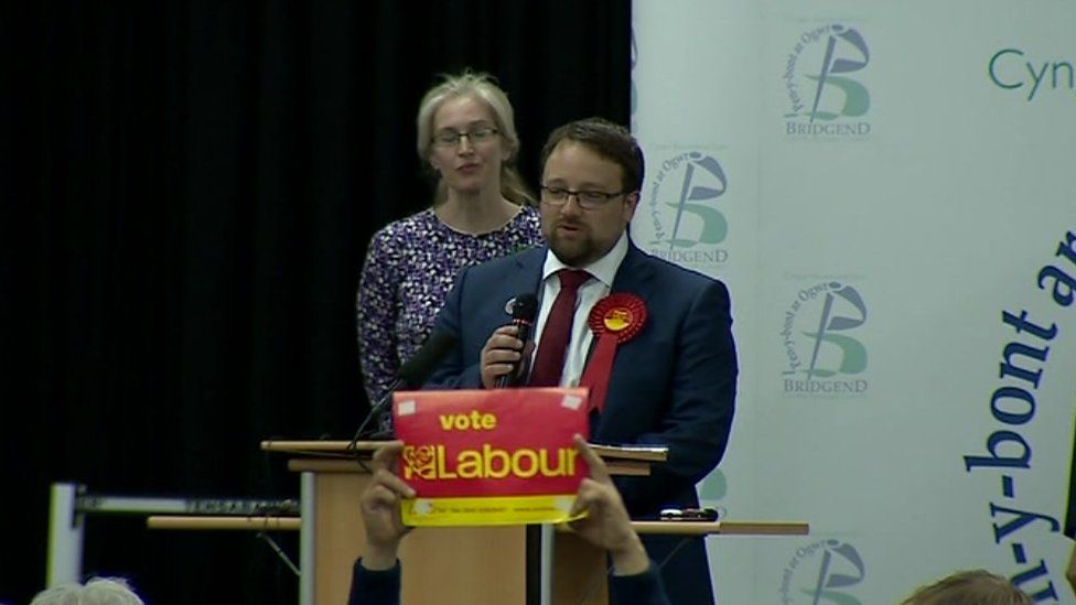 Labour holds Ogmore in by-election with 52% of the vote - BBC News