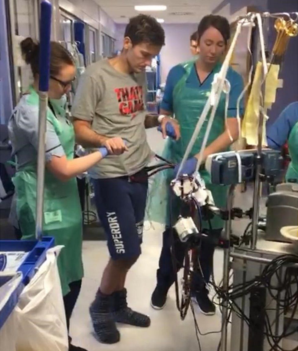 'I was a fit guy but I needed a heart transplant' - BBC News