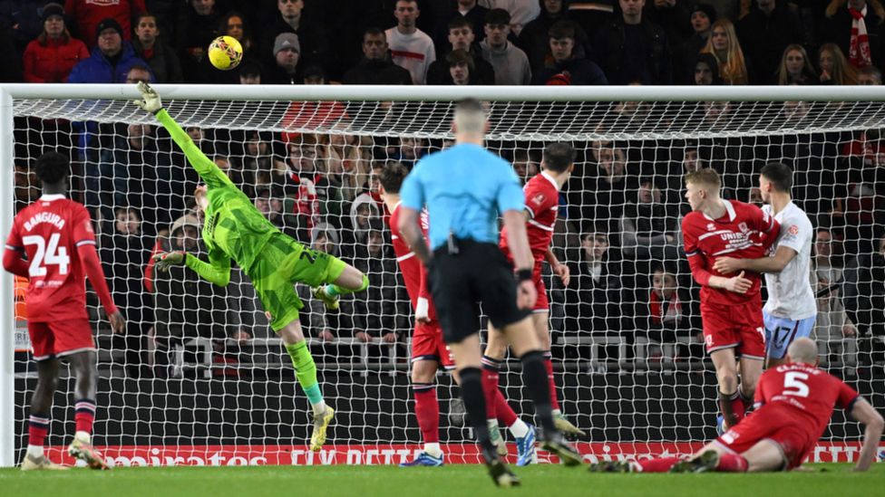 Middlesbrough 0-1 Aston Villa: Matty Cash hits deflected 87th-minute ...