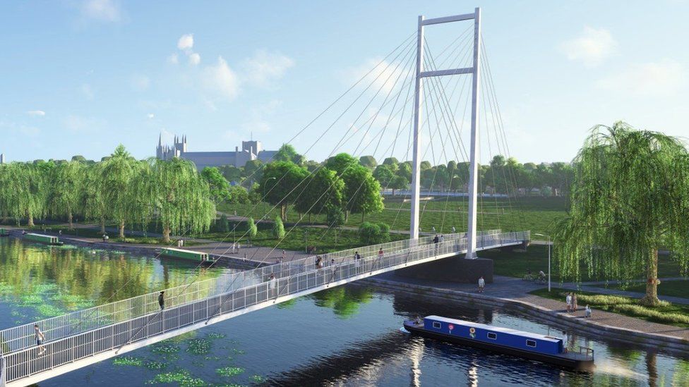 Peterborough City Council launches bridge consultation - BBC News