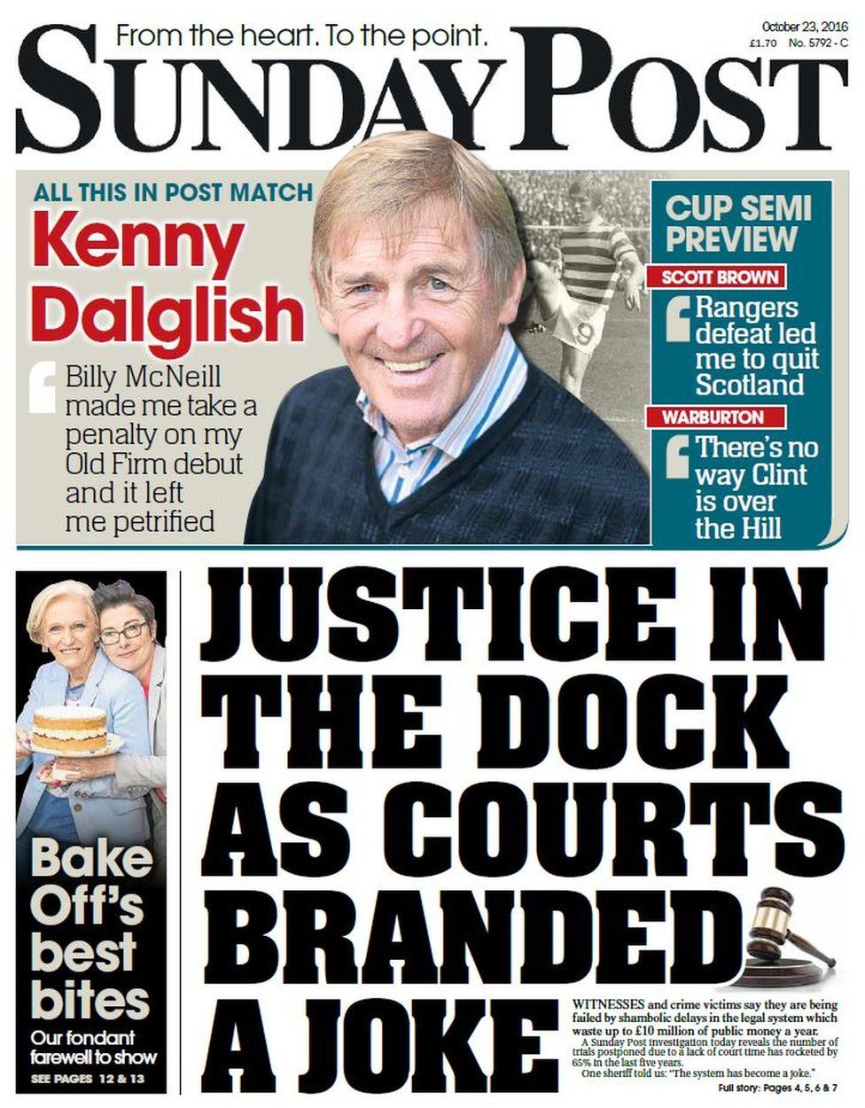 Scotland's papers: Police manhunt and Brexit talks - BBC News