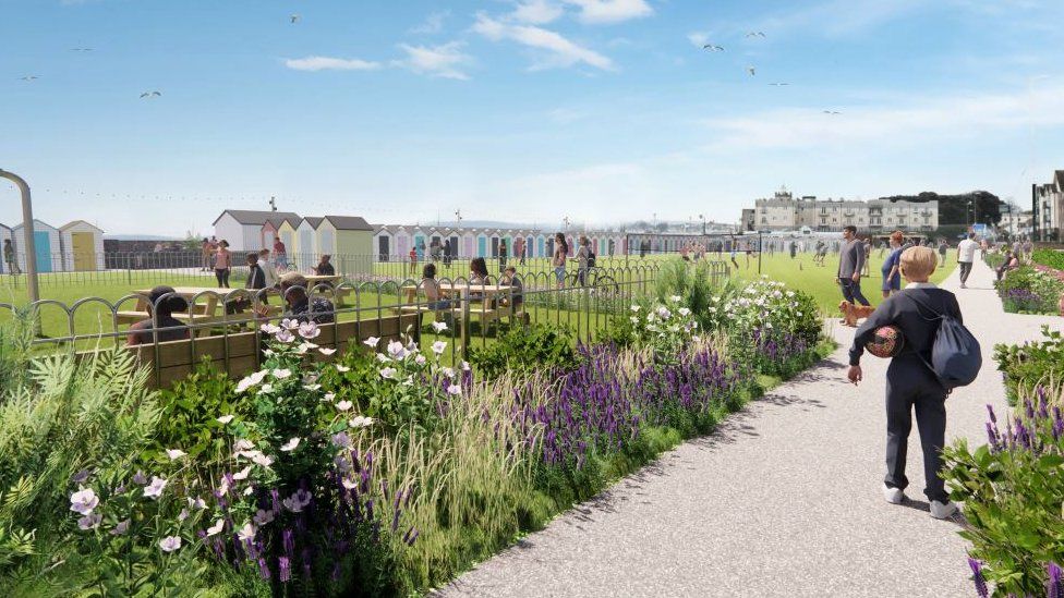 Plan to transform Paignton seafront approved - BBC News