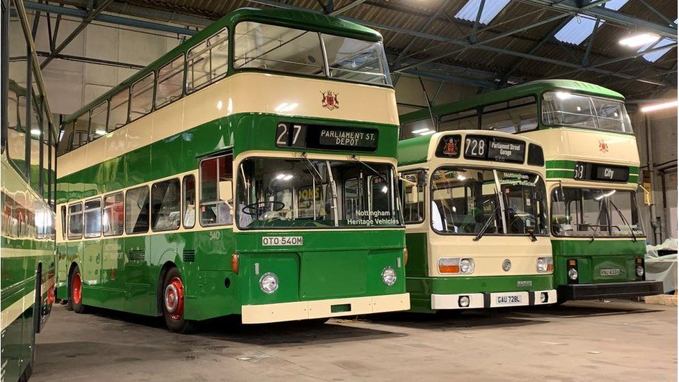 Nottingham Heritage Vehicles Charity relieved by £15,000 grant - BBC News
