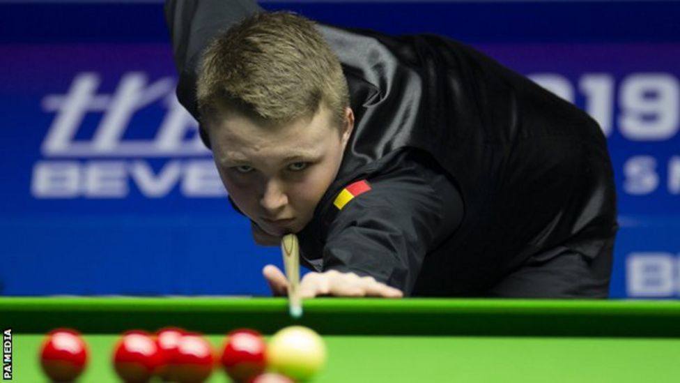 Ben Mertens: Belgian 15-year-old creates World Snooker Championship ...