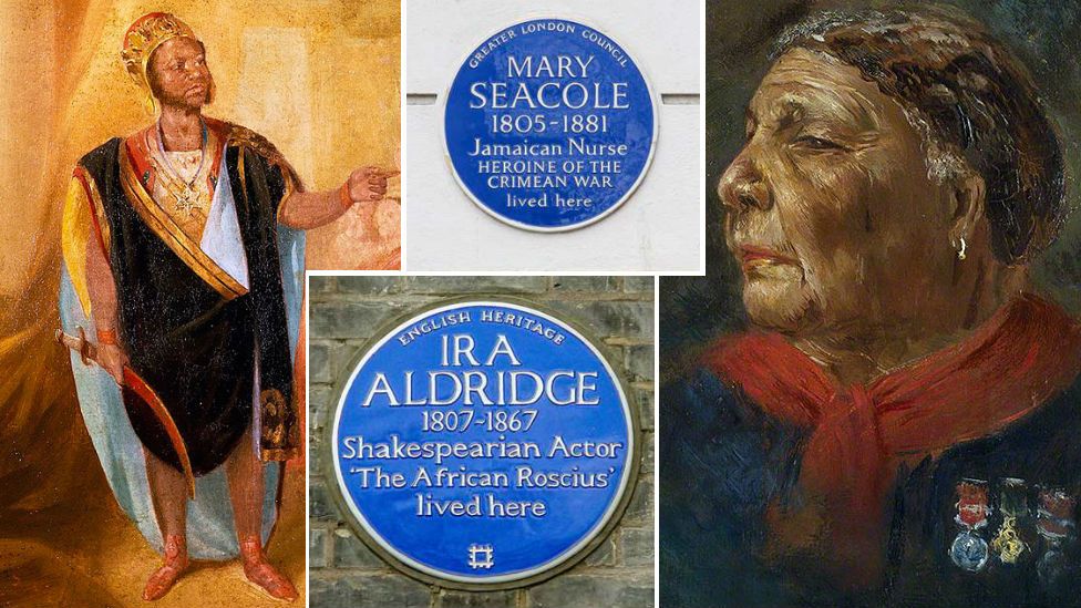 Where are the blue plaques for black and Asian people? - BBC News