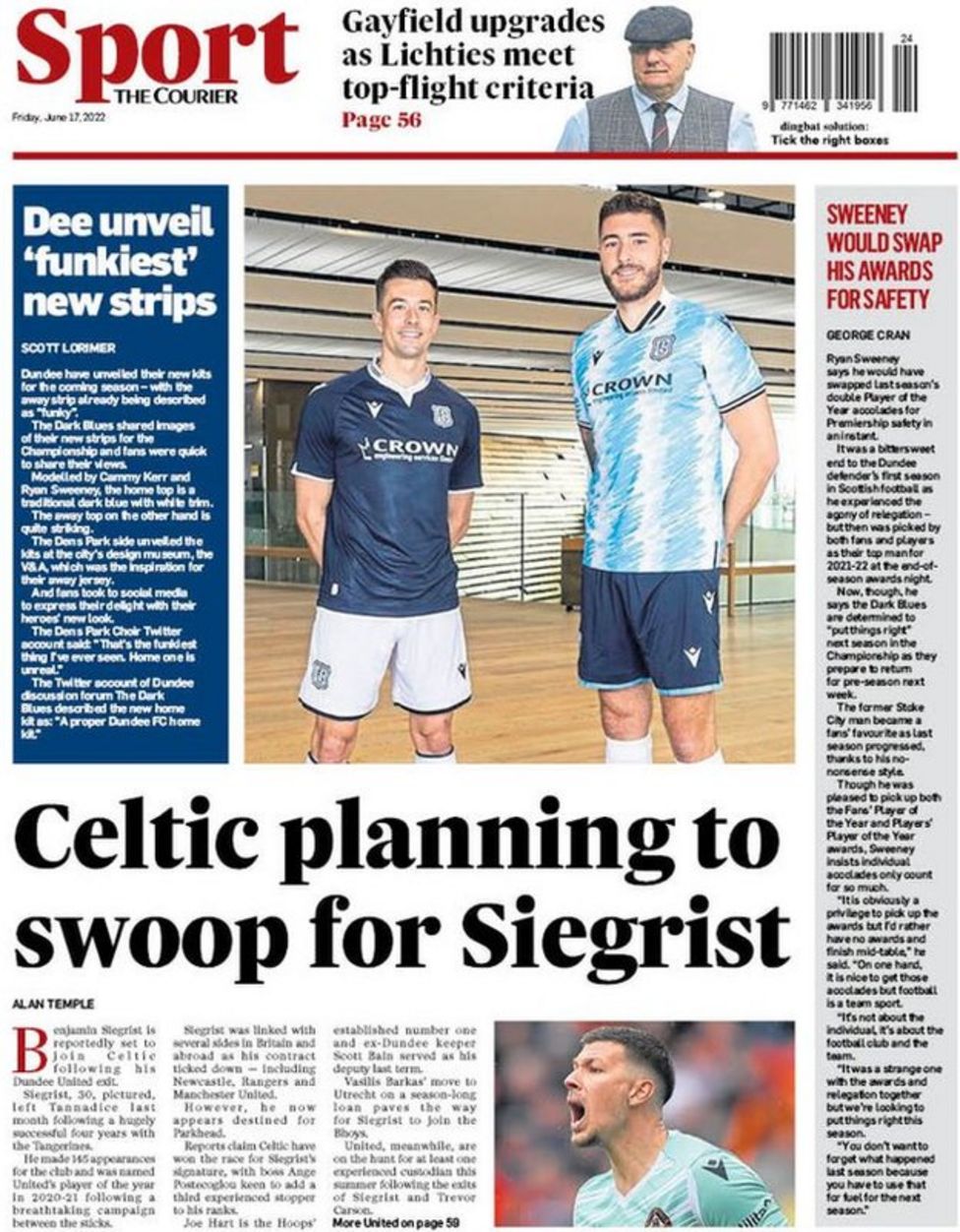 Scottish Gossip: Allan McGregor, Rangers, Benjamin Siegrist, Celtic ...