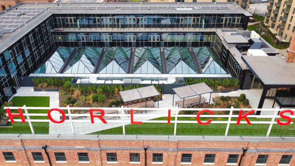 Slough: Restored Horlicks factory 'will be there forever' - BBC News