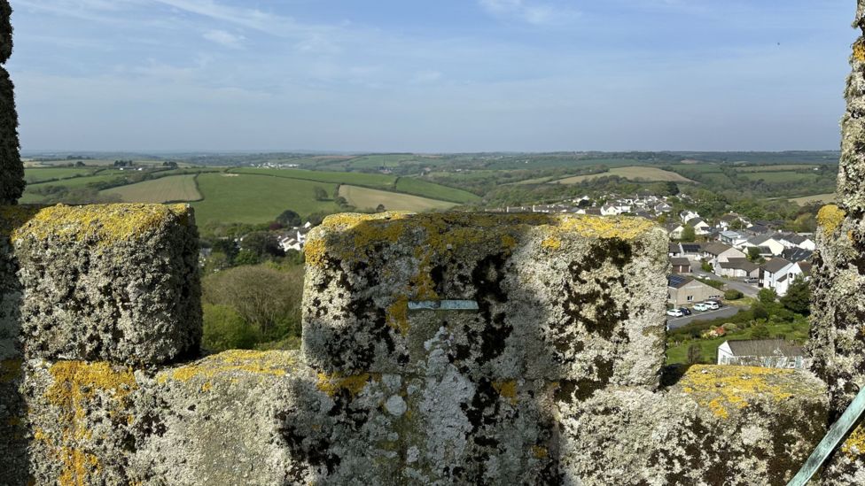 Cornwall's tallest church tower reopens to visitors after rescue - BBC News