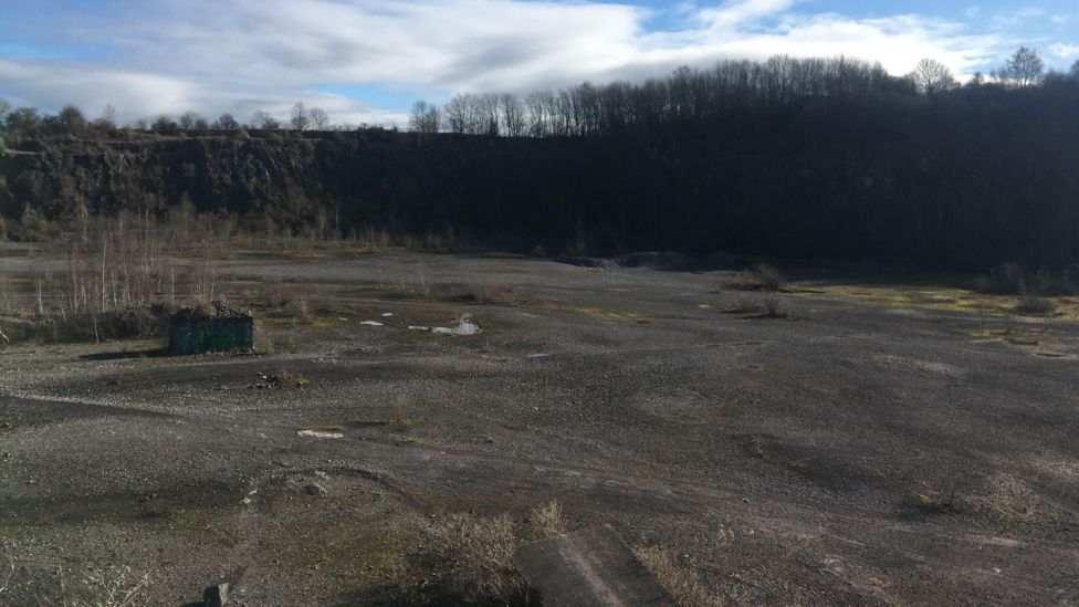 Disused Westdown Quarry set to re-open despite objections - BBC News