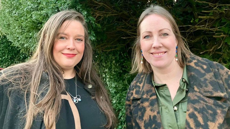 Woman thanks Devon charity for 'rebirthing her life' - BBC News