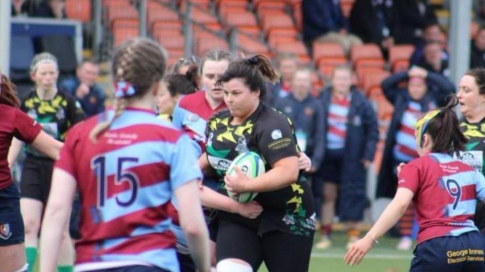 Caithness cancer survivor who took up rugby and helped - BBC News