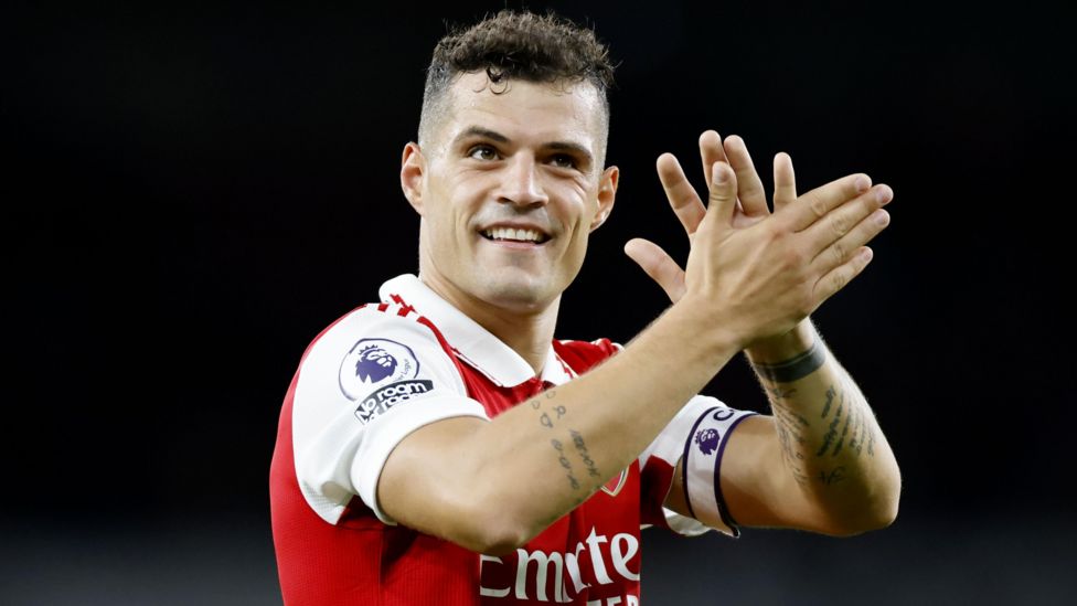 Granit Xhaka highlights 'game-changing' mentality at Arsenal - BBC Sport