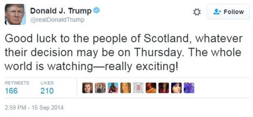 President-elect Donald Trump and his uneasy relationship with Scotland ...