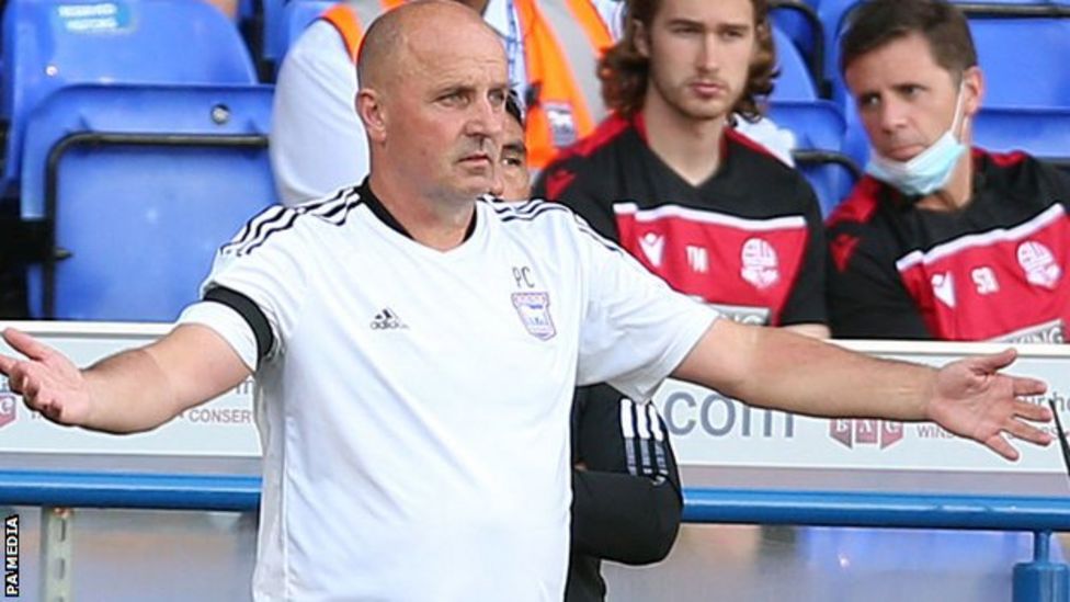 Paul Cook: Ipswich Town manager says his side are 'a soft touch' - BBC ...