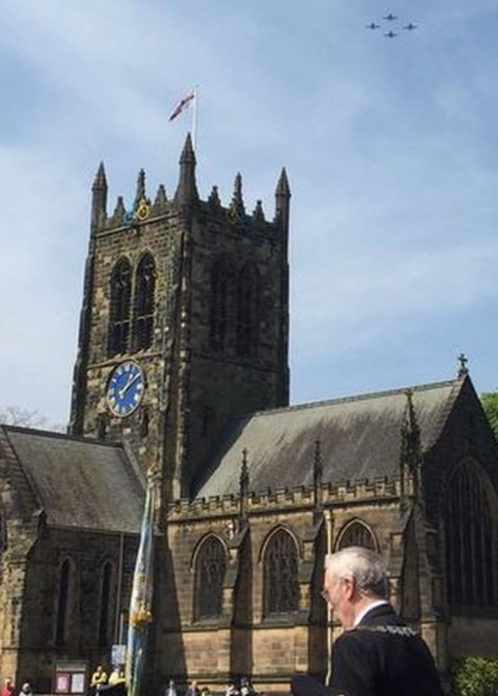 RAF Leeming celebrates 'strong links' with Northallerton - BBC News