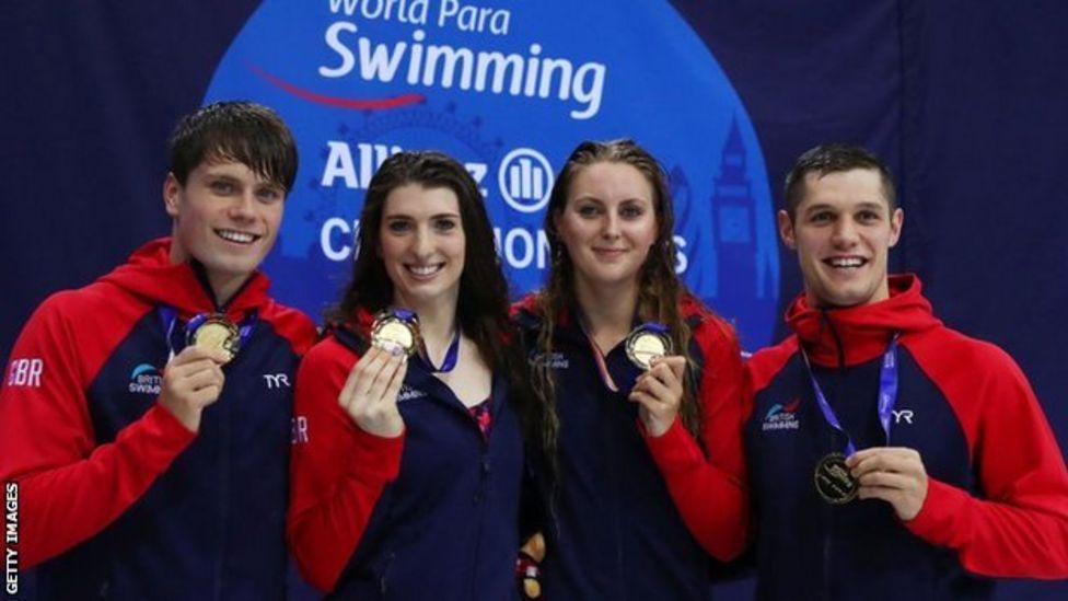 Para-swimming World Championships: Becky Redfern, Alice Tai and mixed ...