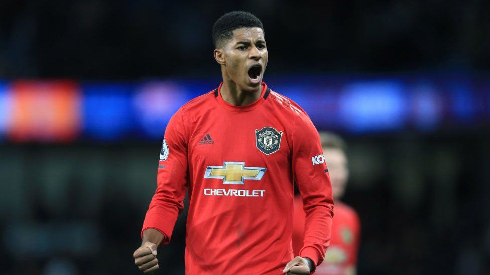 Marcus Rashford: Young food campaigner gets surprise PS5 from star ...