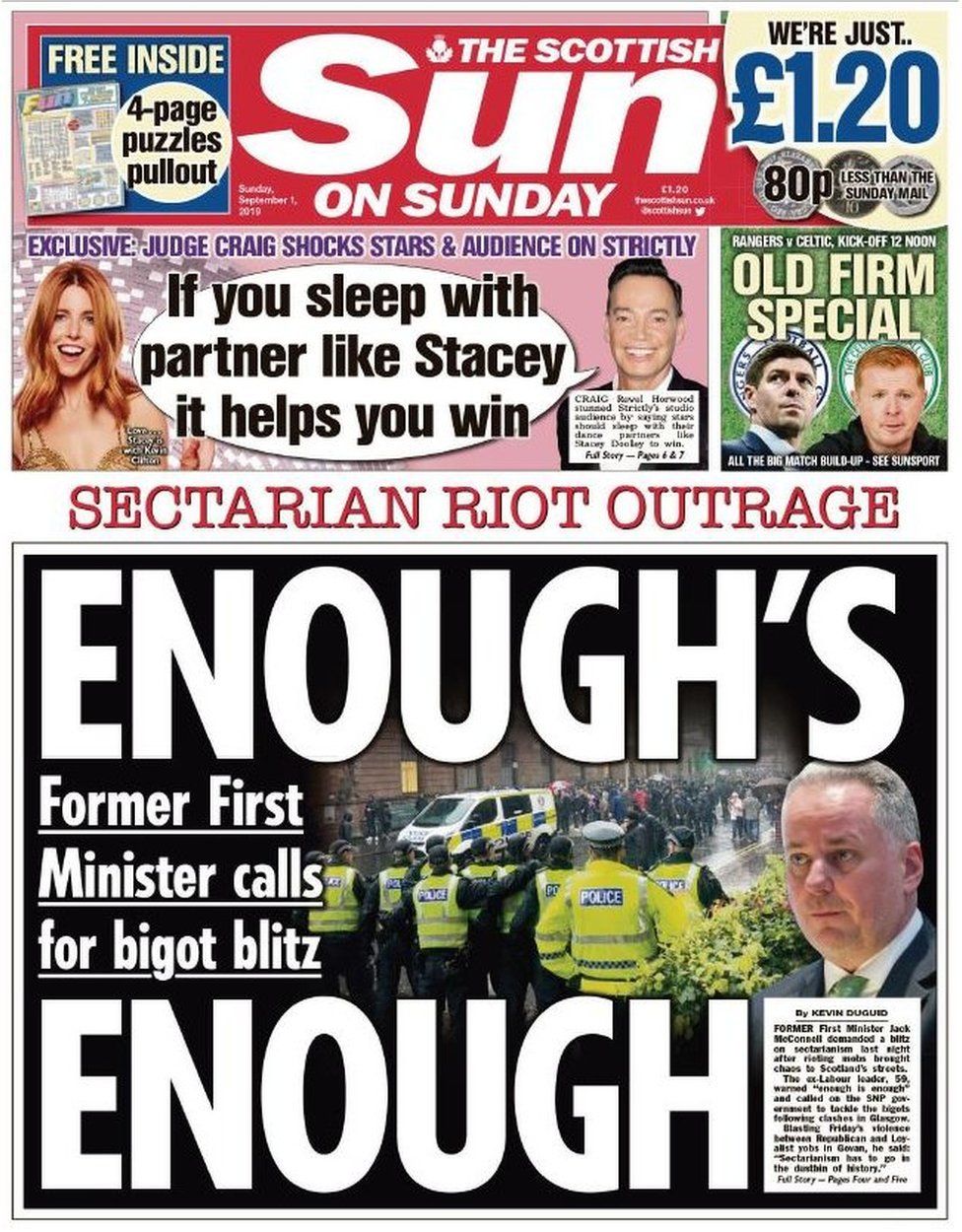 Scotland's papers: Brexit demos and bigotry action call - BBC News