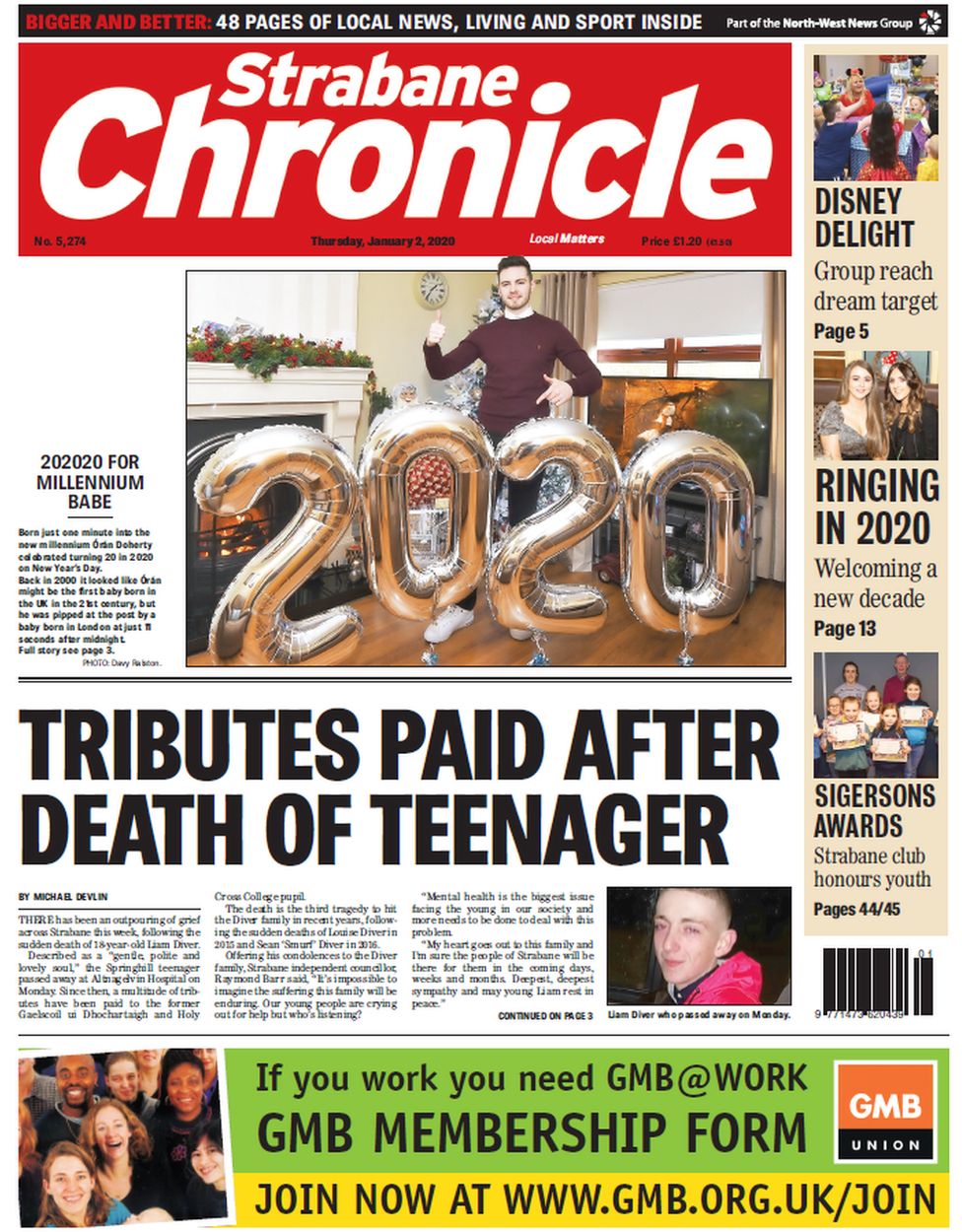 NI weekly papers: 2020 vision and the cat who saved Christmas - BBC News