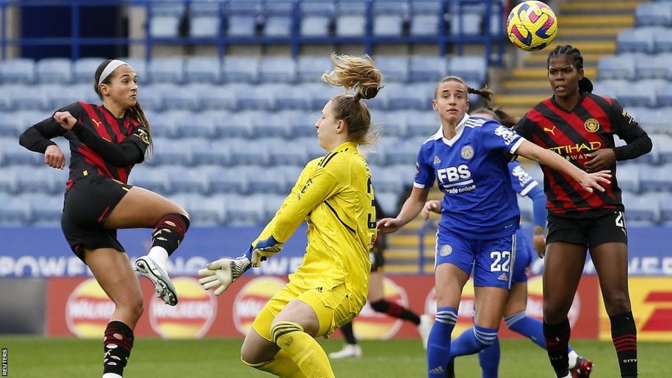 Leicester City 0-2 Manchester City: Bunny Shaw and Chloe Kelly send ...
