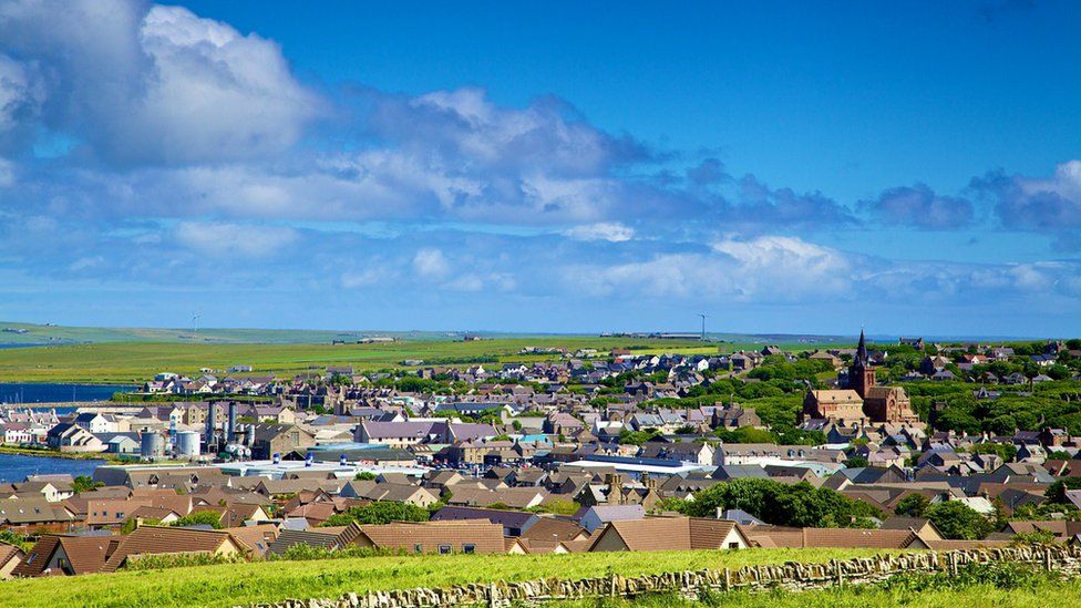 Kirkwall's high street 'most beautiful' in Scotland - BBC News