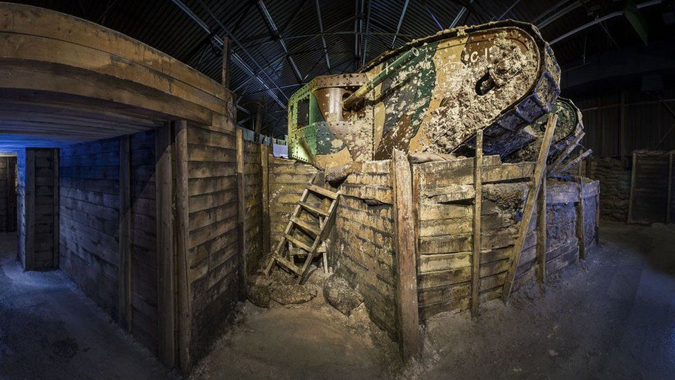 Mark I tank: Blueprint for first ever tank bought at auction - BBC News