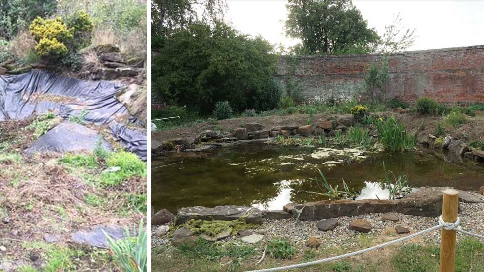 Bedfordshire: Army officer restores WW2 'secret garden' at Chicksands ...