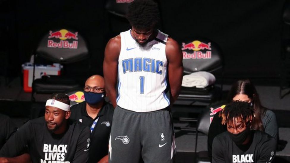 NBA: Orlando Magic's Jonathan Isaac is first player not to kneel for ...