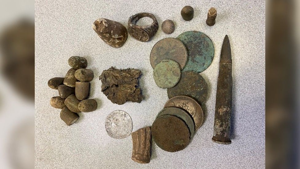 Detectorists admit taking Beeston Castle and Roche Abbey artefacts ...