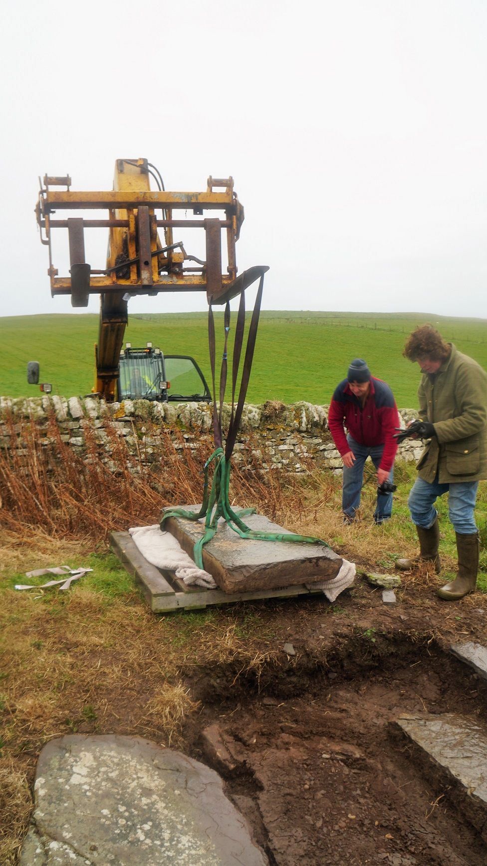 Pictish carved stone discovered in Highland graveyard - BBC News