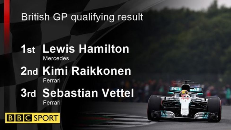 Lewis Hamilton storms to record British Grand Prix pole position - BBC ...